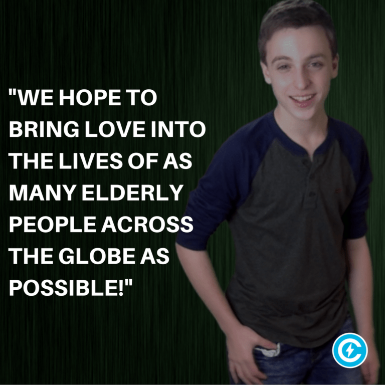 Q&A With Jacob Cramer, Creator Of Love for the Elderly | Charity Charge
