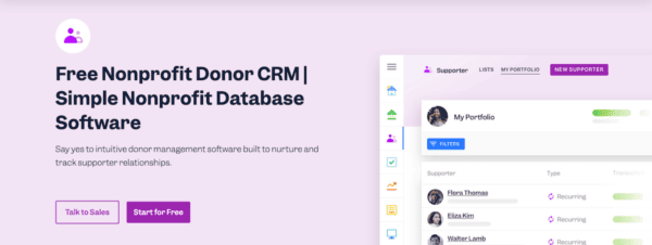 9 Donor Management Software for Nonprofits | Charity Charge