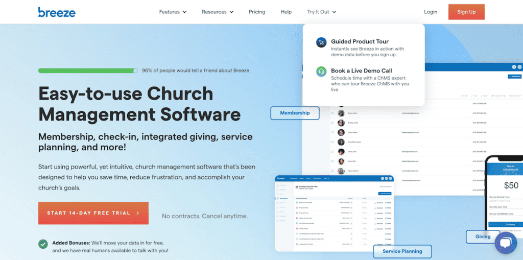 9 Best All-in-One Church Management Software | Charity Charge