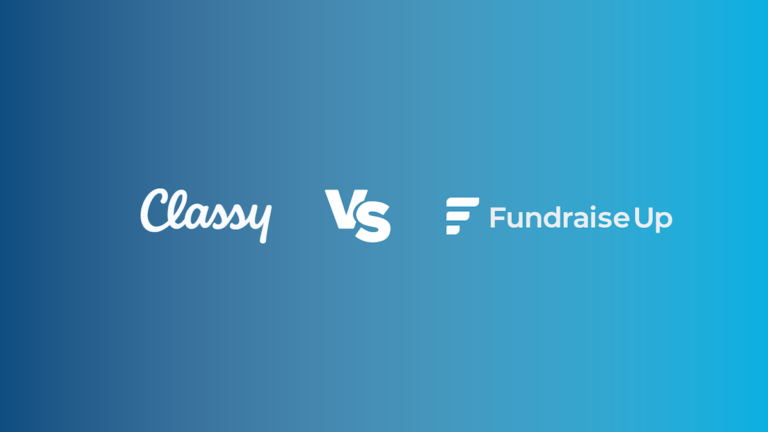 Classy vs Fundraise Up: Which is Right for Your Organization? | Charity ...