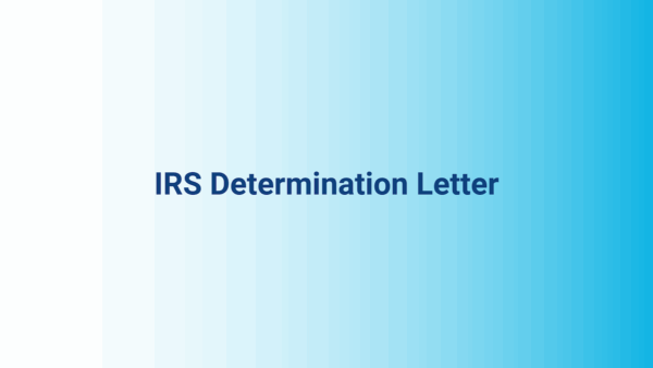 What is an IRS Determination Letter? | Charity Charge