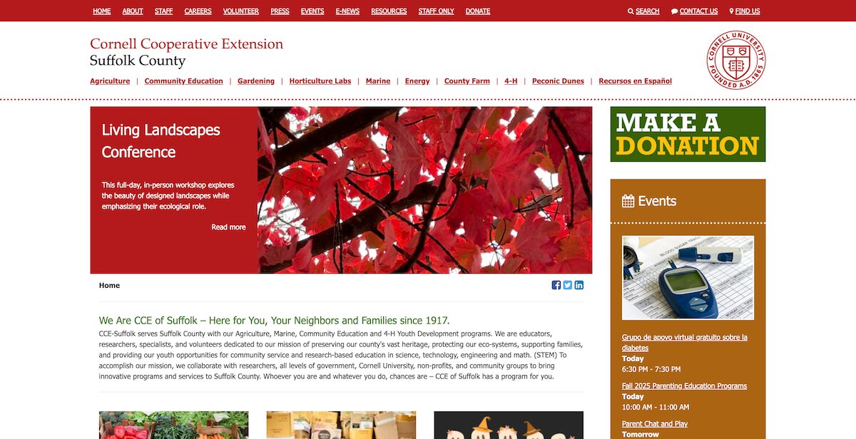 Inside Cornell Cooperative Extension of Suffolk County’s Mission to ...